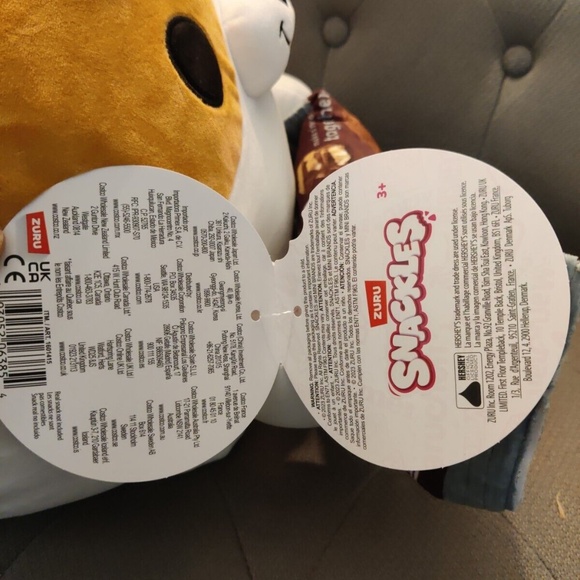 Snackles | Toys | New Zuru Snackle Benji Corgi 4 Jumbo Plush W Hersheys ...